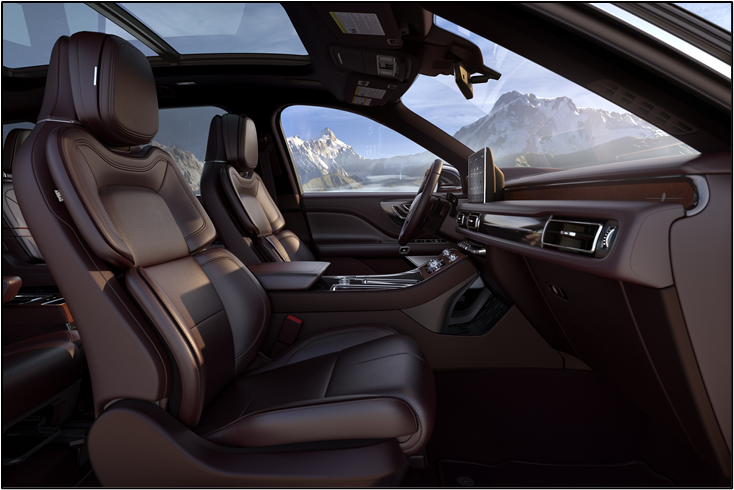 What Black Label interior themes are available for Lincoln vehicles?