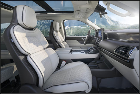 What Black Label interior themes are available for Lincoln vehicles?