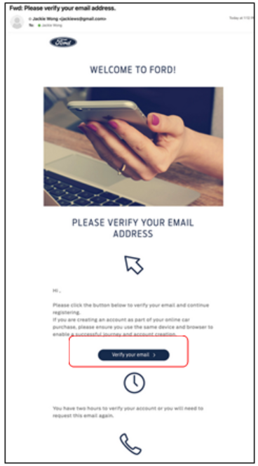 How Is A Ford Account Created?