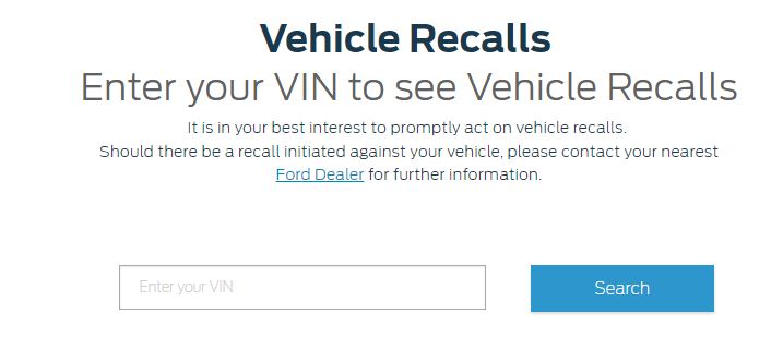 Do I Have A Recall On My Vehicle?