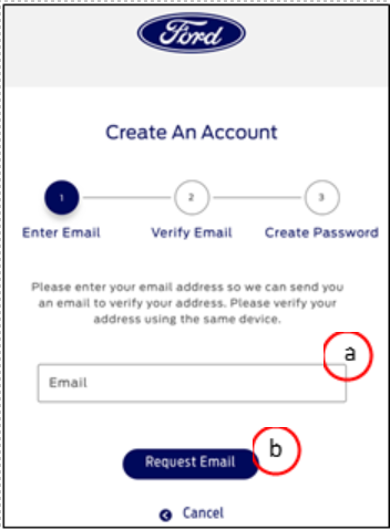 How Is A Ford Account Created?