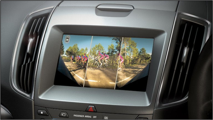 Was ist die Frontkamera mit „Split View“-Technologie?