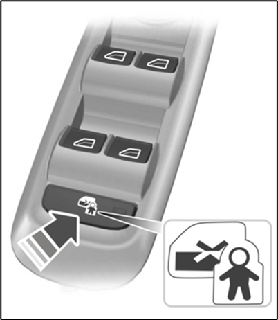 How do I use the child safety locks in my Ford?