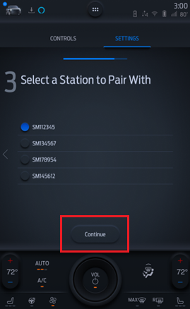 How do I set up Ford Home Backup Power on my Charge Station Pro?