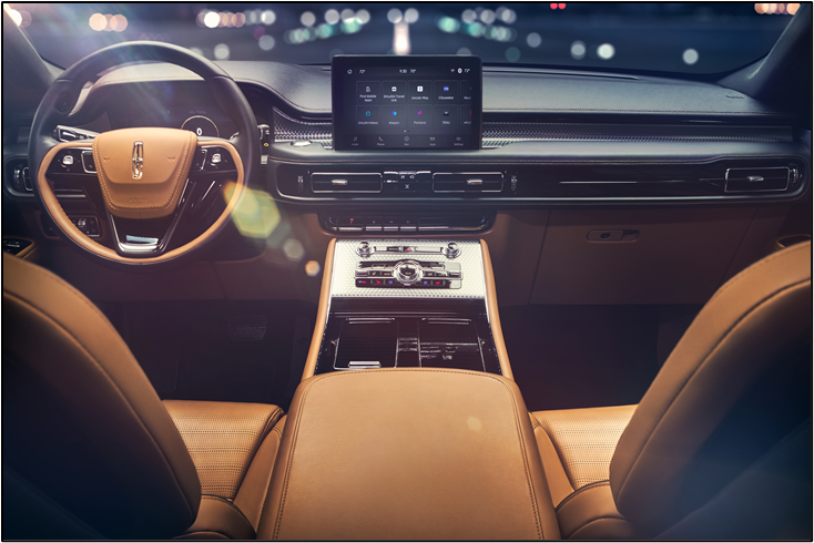 What Black Label interior themes are available for Lincoln vehicles?