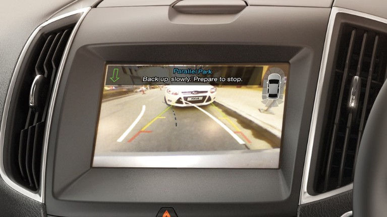 How does the Rear-View Camera work?