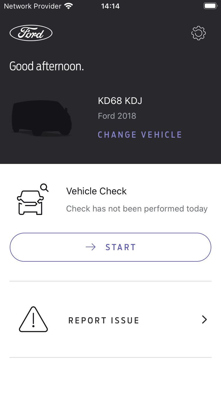Ford Pro Telematics™ - App Drive
