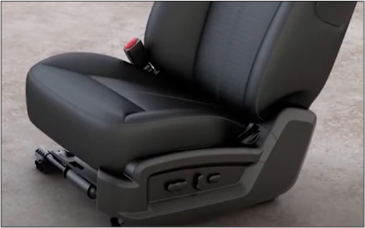 How do I adjust the front seats?