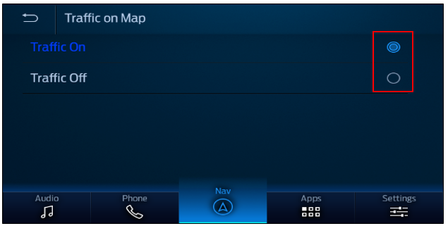 How Do I Switch Live Traffic On And Off Using SYNC 4 